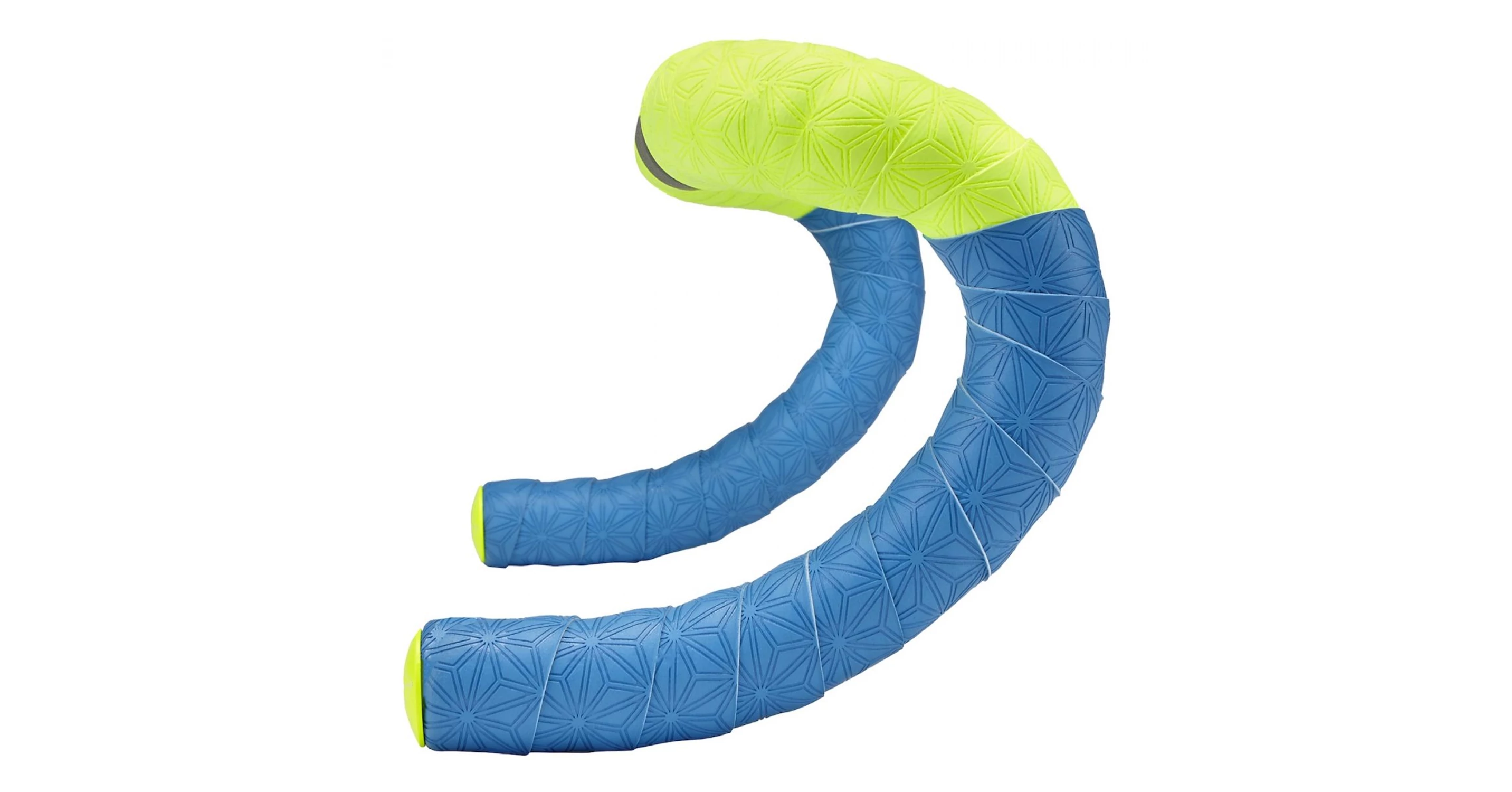 Supacaz Super Sticky Kush TrueNeon- Neon Blue / Neon Yellow ...